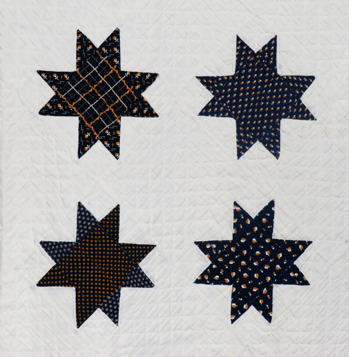 CONBP5 Ohio Star with Zigzag Border Quilt